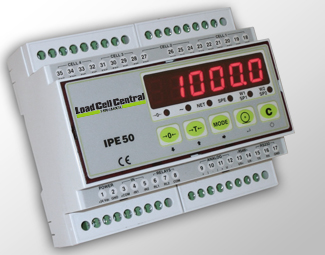 Load Cell Controller, 0-10V, 4-20mA, RS232, RS485, Profibus Output Optional | Load Cell Central