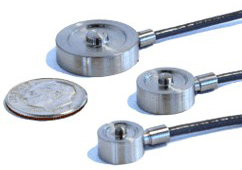 Low Profile Miniature Load Cell | Compression Button Type | Load Cell Central